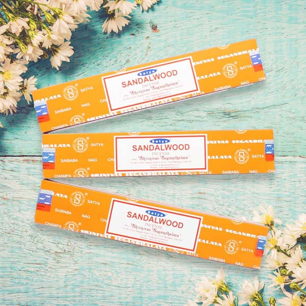 *Popular - Satya Sandalwood Incense - The Indian Connection