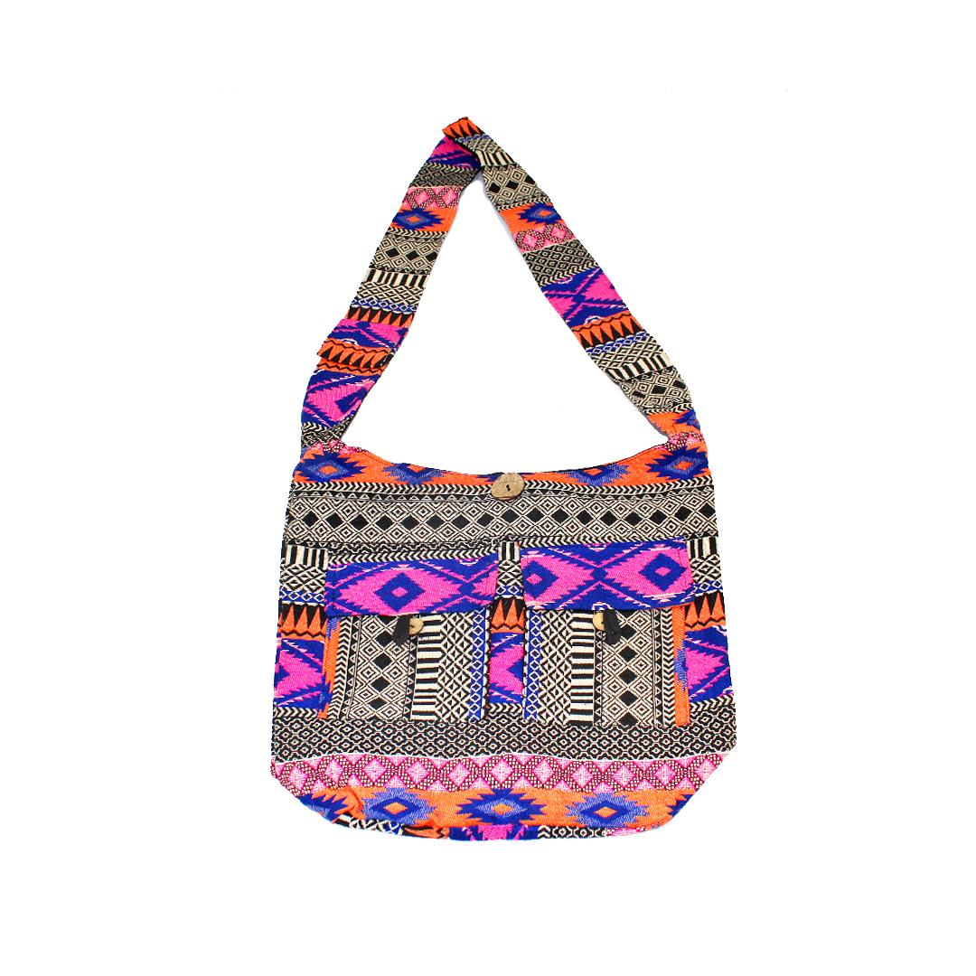* Bag – Patterned Shoulder Bag Boho - The Indian Connection