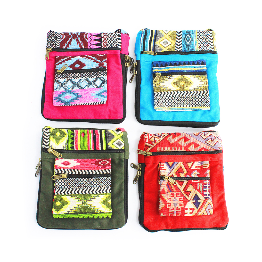 xos - Aztek Shoulder Bag (Mixed Designs) - The Indian Connection