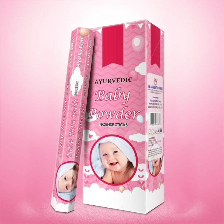 Ayurvedic Baby Powder Incense - The Indian Connection
