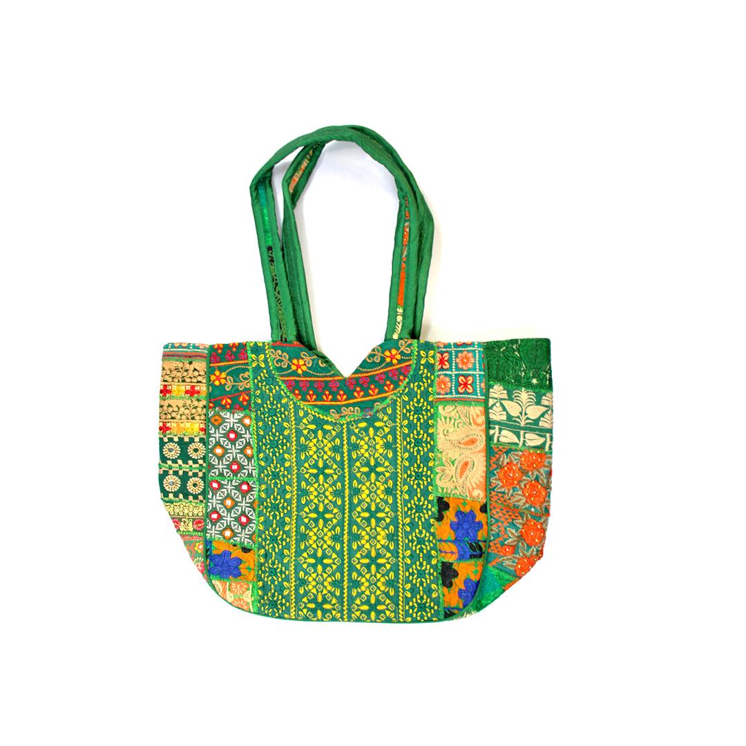 Embroidered Shoulder Bag - The Indian Connection