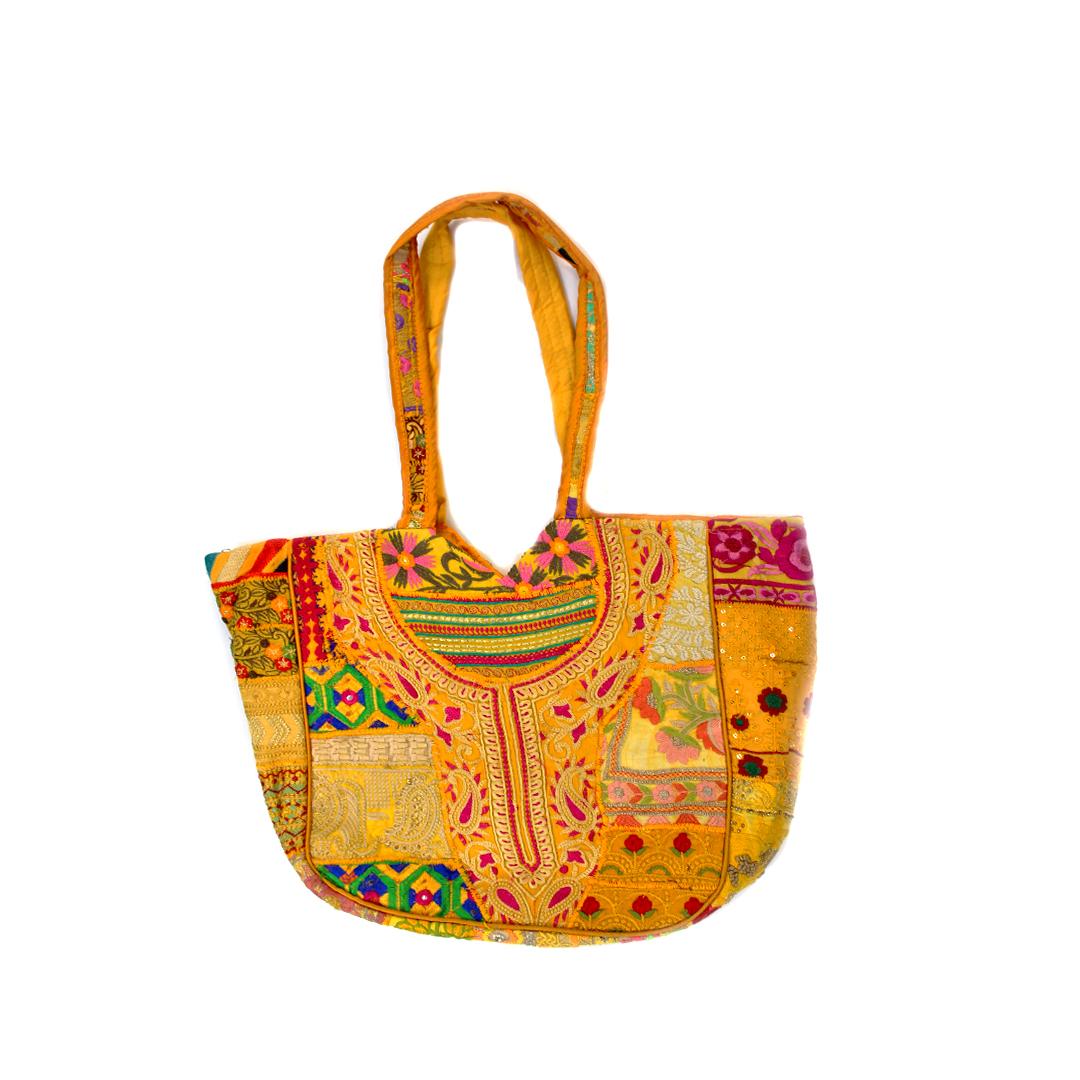 Embroidered Shoulder Bag - The Indian Connection
