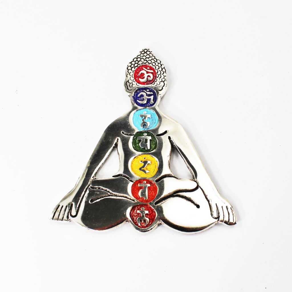 * All New - 7 Chakra Metal Incense Holder - The Indian Connection