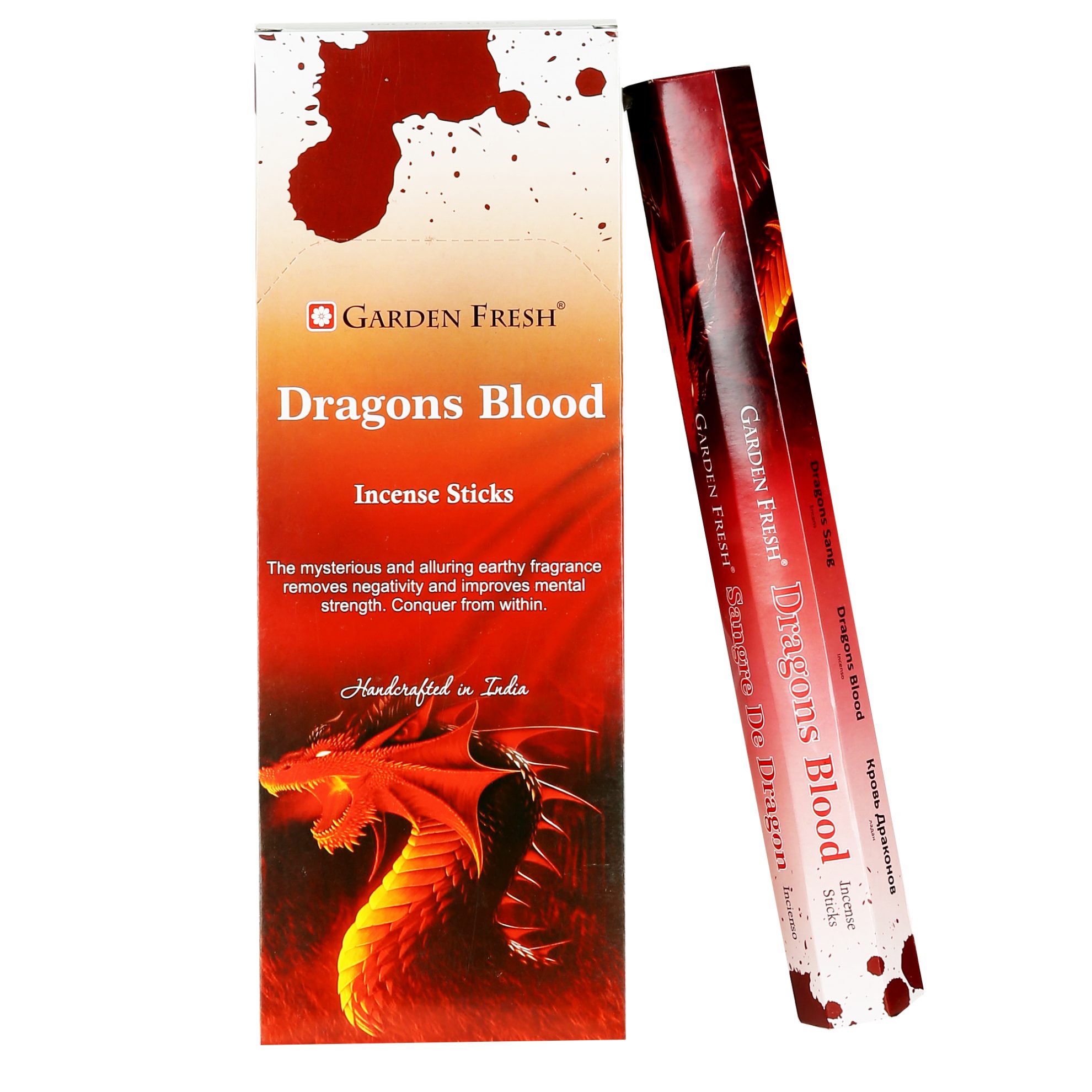 New – Garden Fresh Incense – Dragons Blood - The Indian Connection