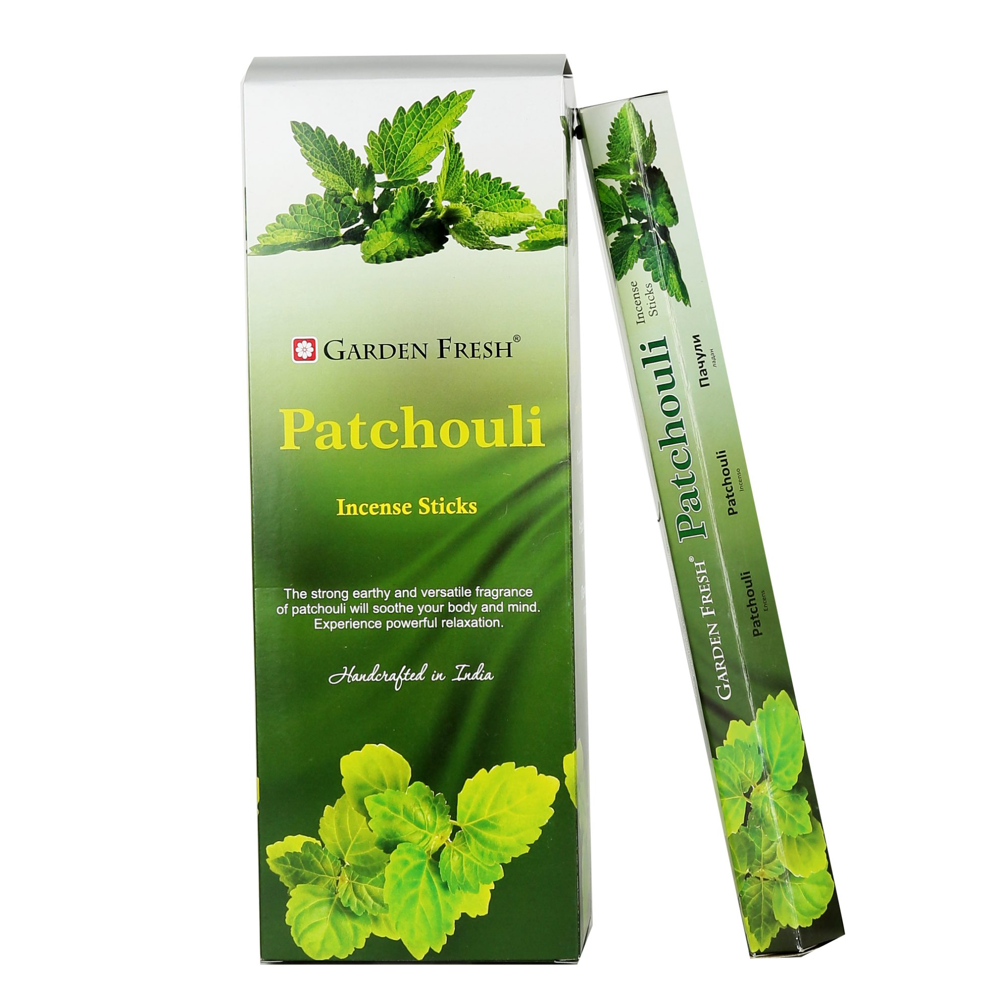 * New Scents – Garden Fresh Incense – Patchouli - The Indian Connection